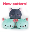 Free Pokemon plush sewing pattern: Wooper pieces
