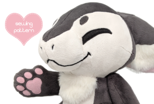 New plush sewing pattern: Anthro Manokit